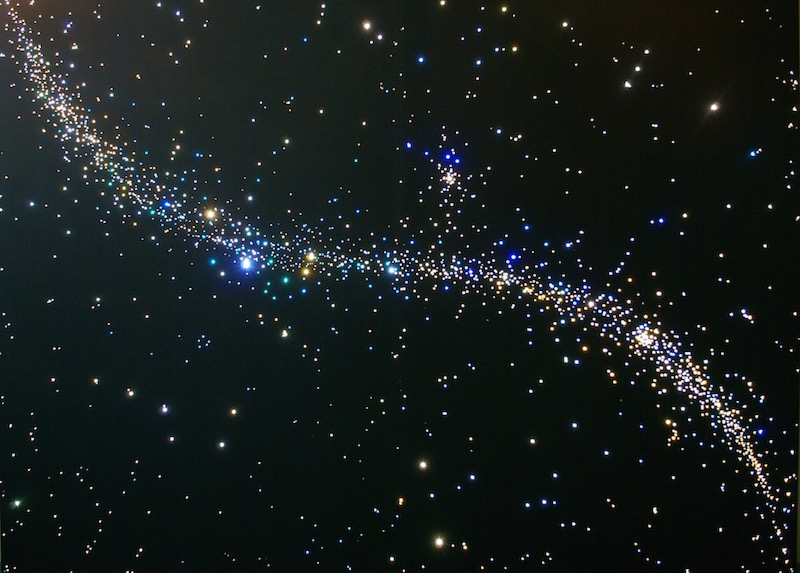 LED Sternenhimmel Beleuchtung glasfaser Bad kleben| MyCosmos