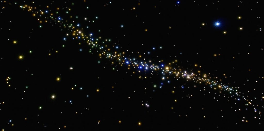 Unique dans le monde: La Voie Lactée au plafond étoilé | MyCosmos